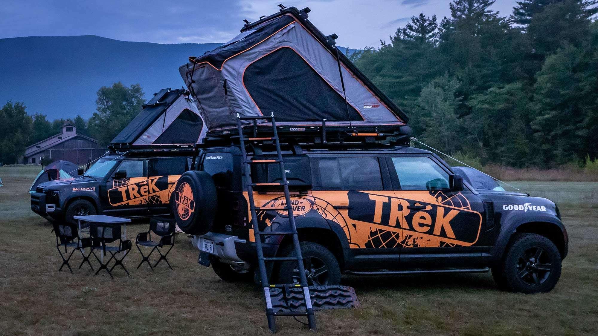 Land Rover Selects Roofnest for Its Defender TReK Competition Vehicles